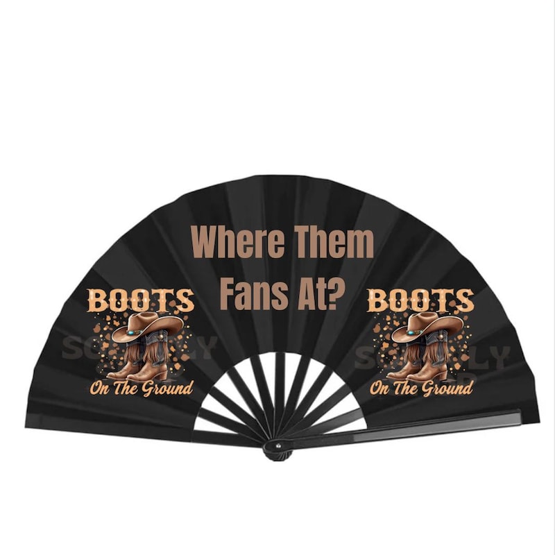 Boots on the Ground Fan - Etsy