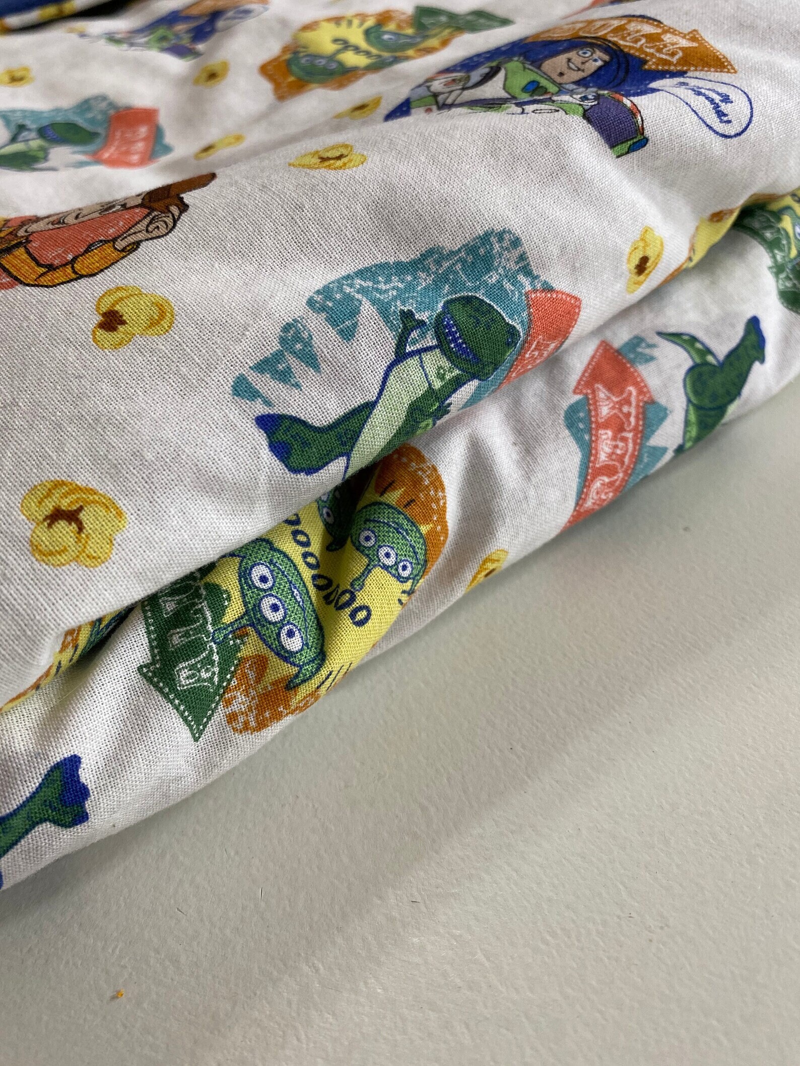 Toy Story Fabric // Cotton Fabric // Woody // Buzz Lightyear // Jessie ...