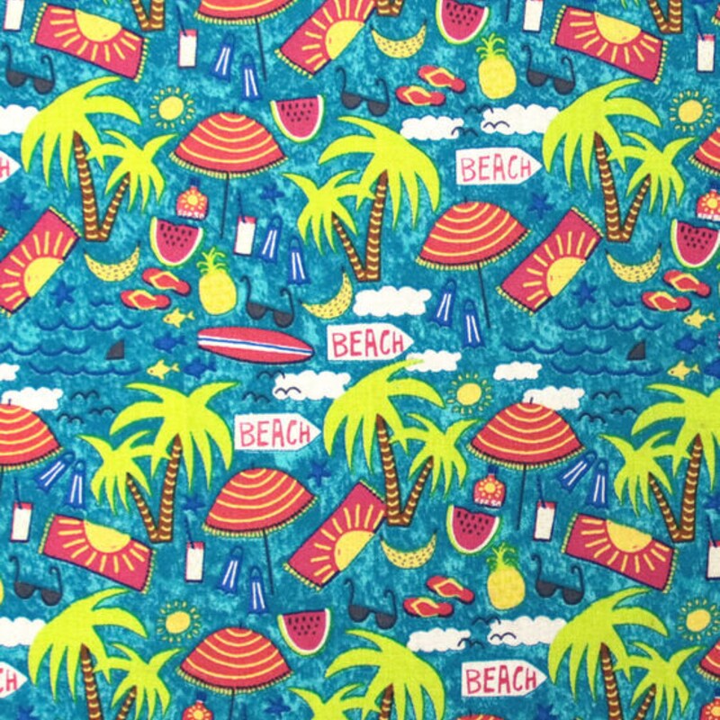 Beach Fabric - Etsy