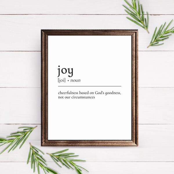 Definition Print - Etsy