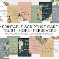Bible Verse Cards - Etsy