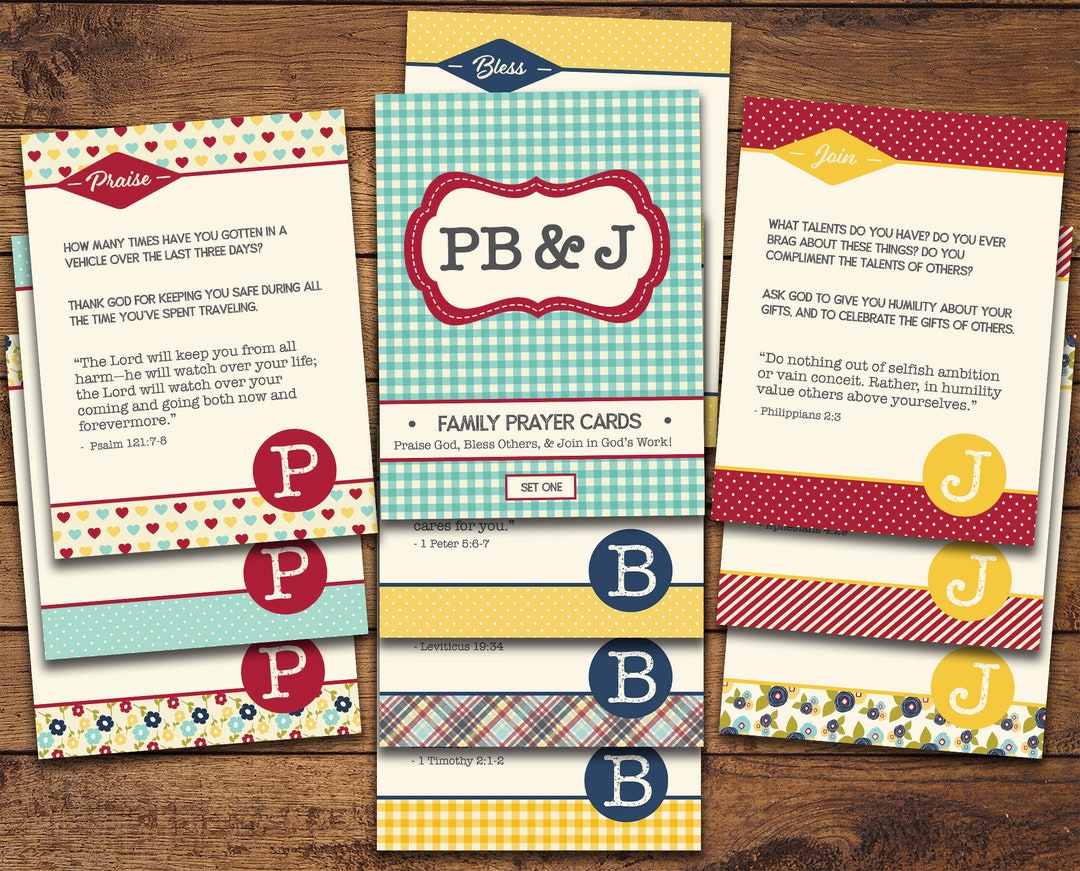 Scripture Cards / Prayer Cards, Set of 48, Prayer Card Printable, Bible ...