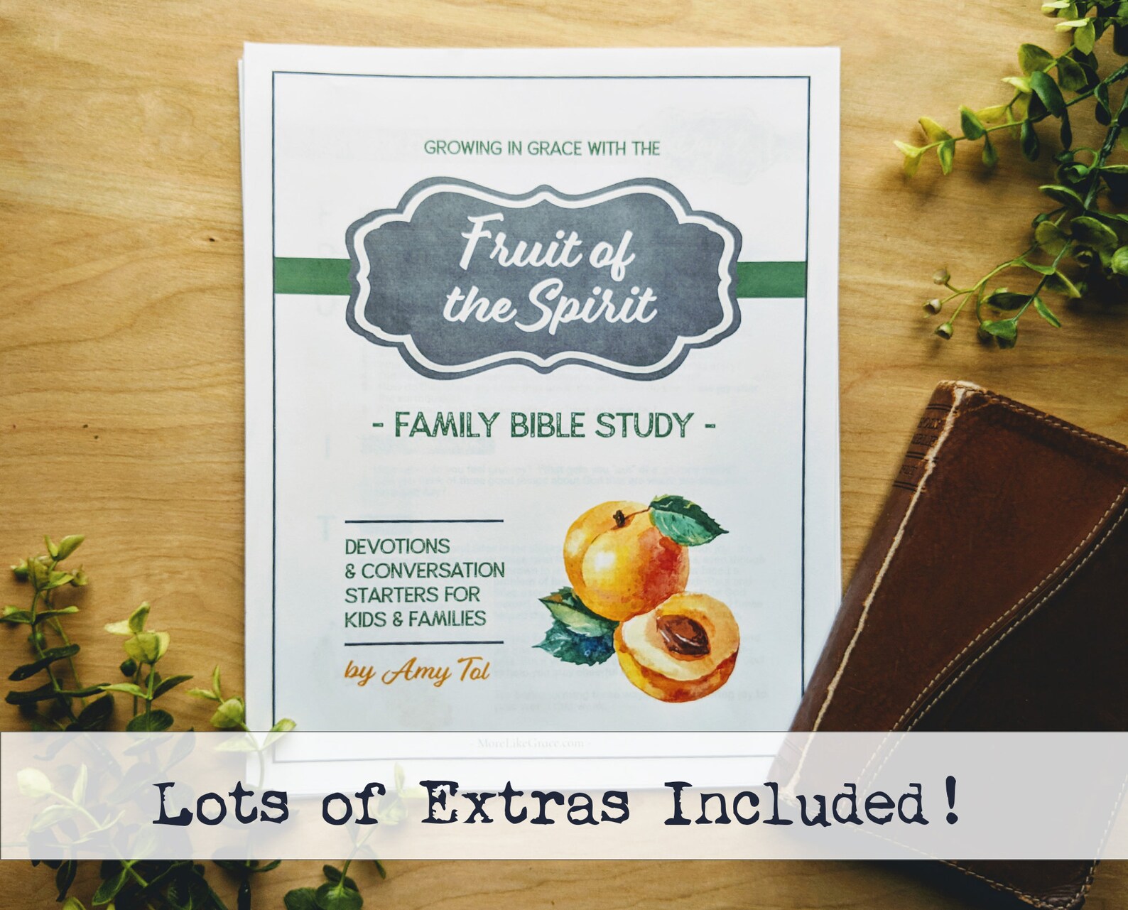 Fruit of the Spirit Bible Study Guide Bible Study for Kids | Etsy