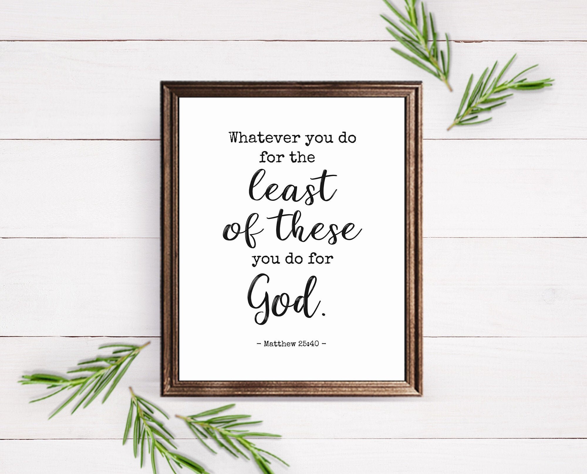 Bible Verse Sign, Bible Verse Wall Art, Scripture Print, Scripture Wall ...