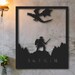 Skyrim Elder Scrolls Metal Wall Art, Skyrim Dovahkiin Metal Sign ...