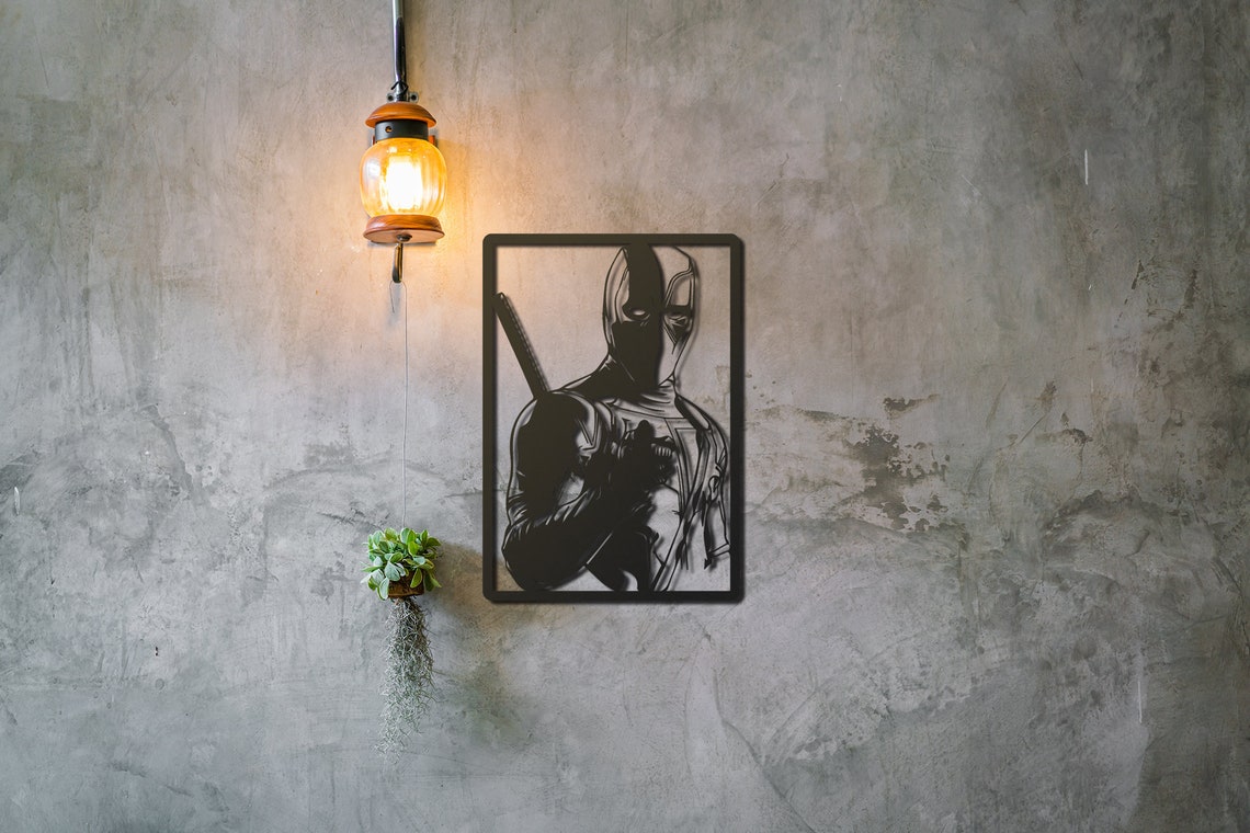 Deadpool Metal Wall Art Deadpool Poster Deadpool Metal Sign - Etsy