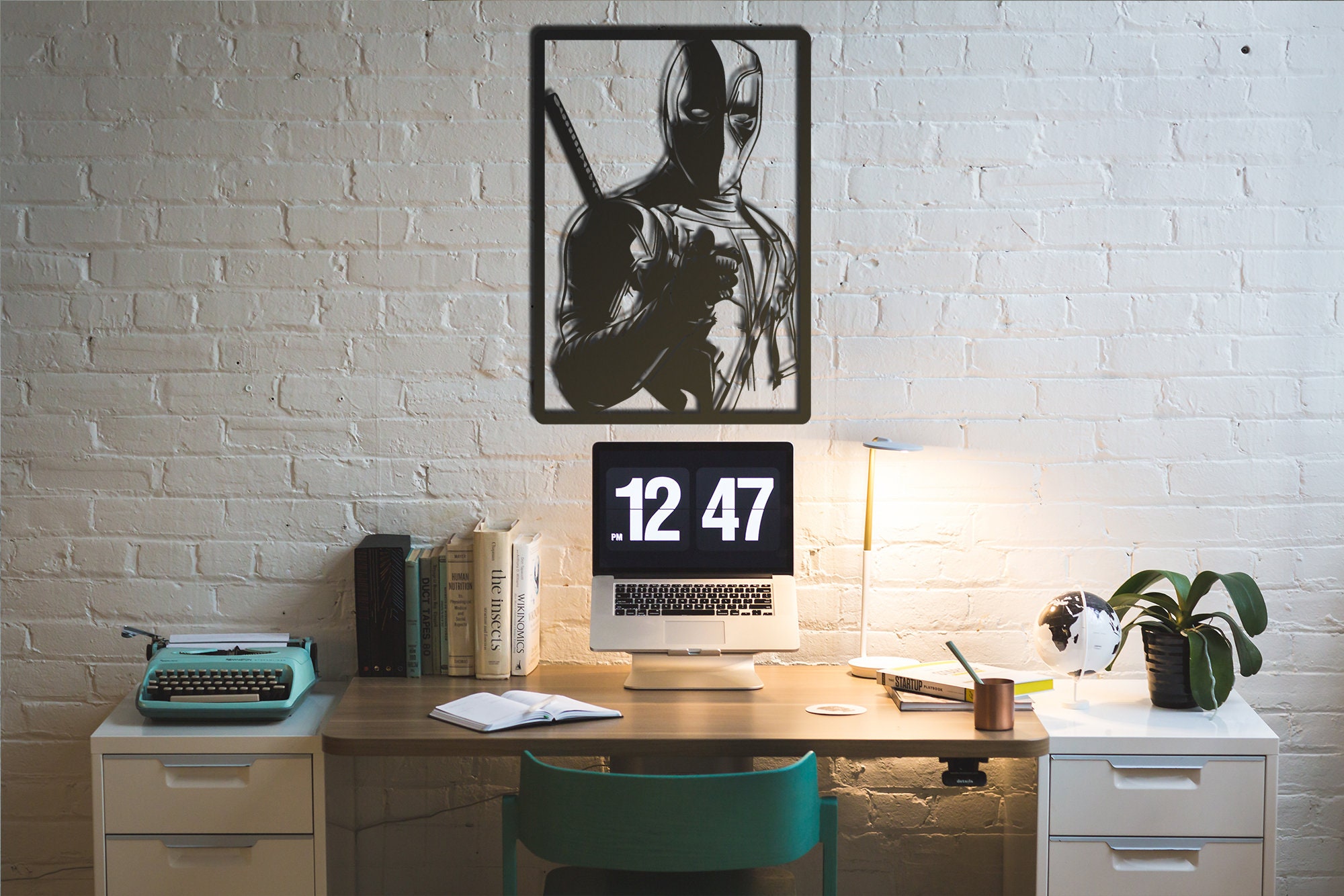 Deadpool Metal Wall Art, Deadpool Poster, Deadpool Metal Sign, Wade ...