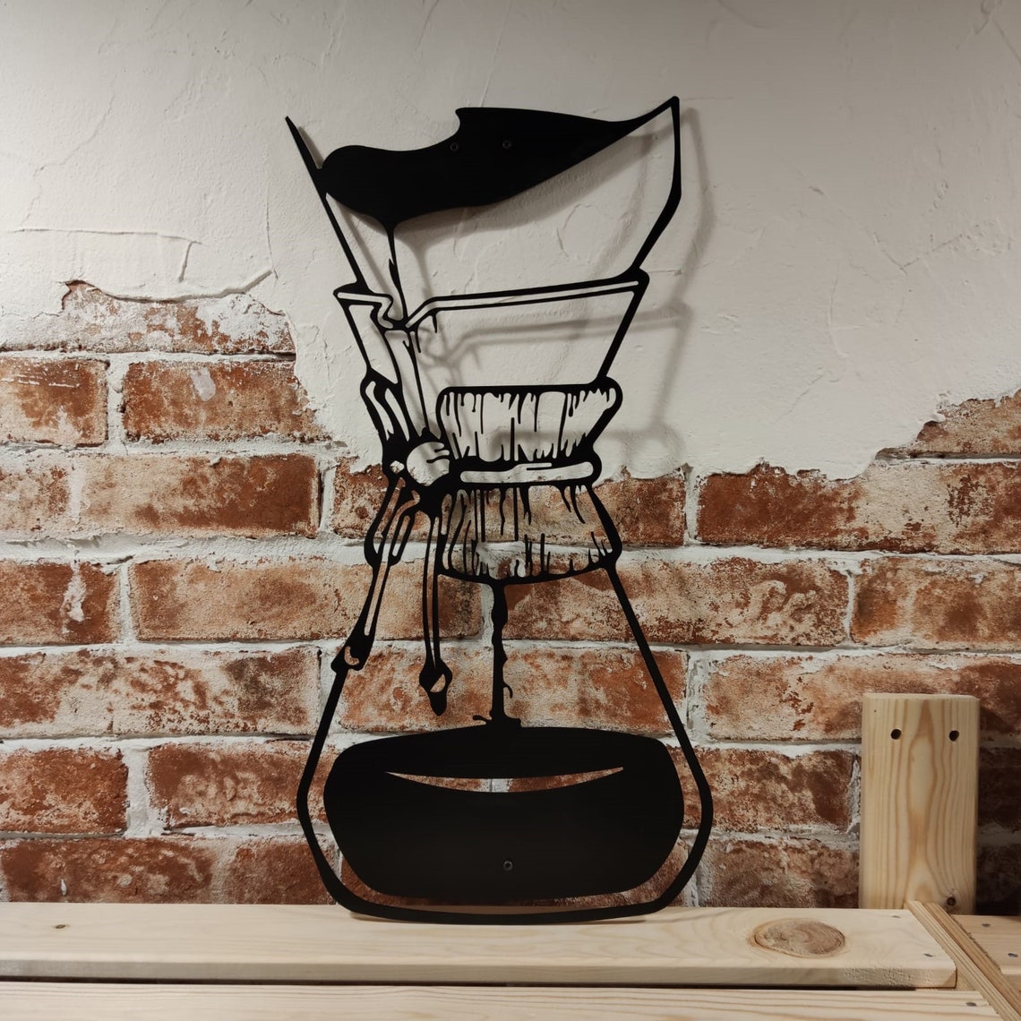 Chemex Coffee Metal Wall Art Coffee Bar Sign Coffee Gifts | Etsy