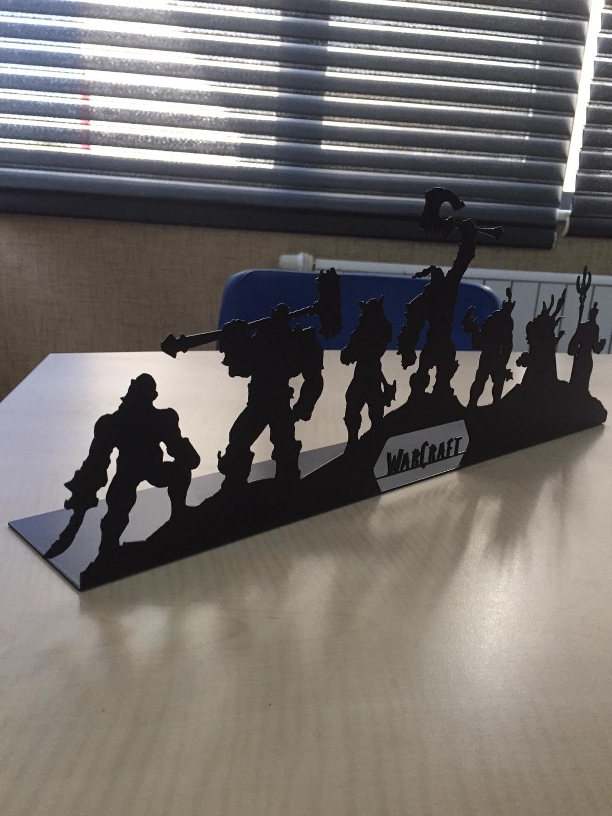 World of Warcraft Metal Statue, WOW Characters, Shadowlands Decor ...