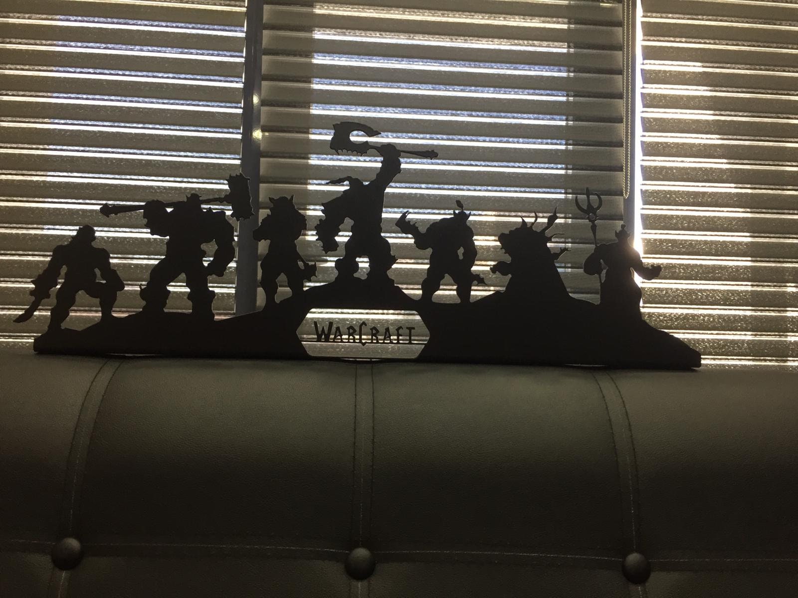 World of Warcraft Metal Statue, WOW Characters, Shadowlands Decor ...
