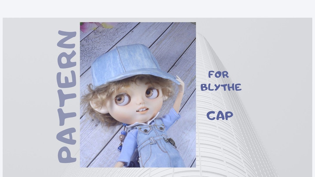 Blythe Doll CAP Sewing Pattern Instant PDF Download - Etsy