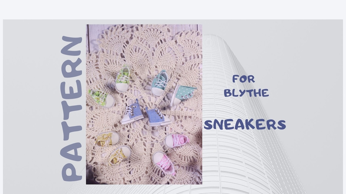 Blythe Doll Sneakers Sewing Pattern Instant PDF Download | Etsy