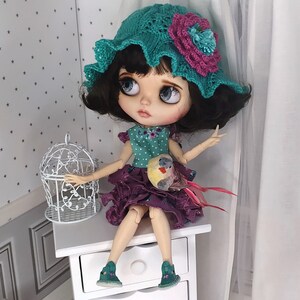 Blythe Doll HAT. KNITTED Pattern Instant PDF Download - Etsy