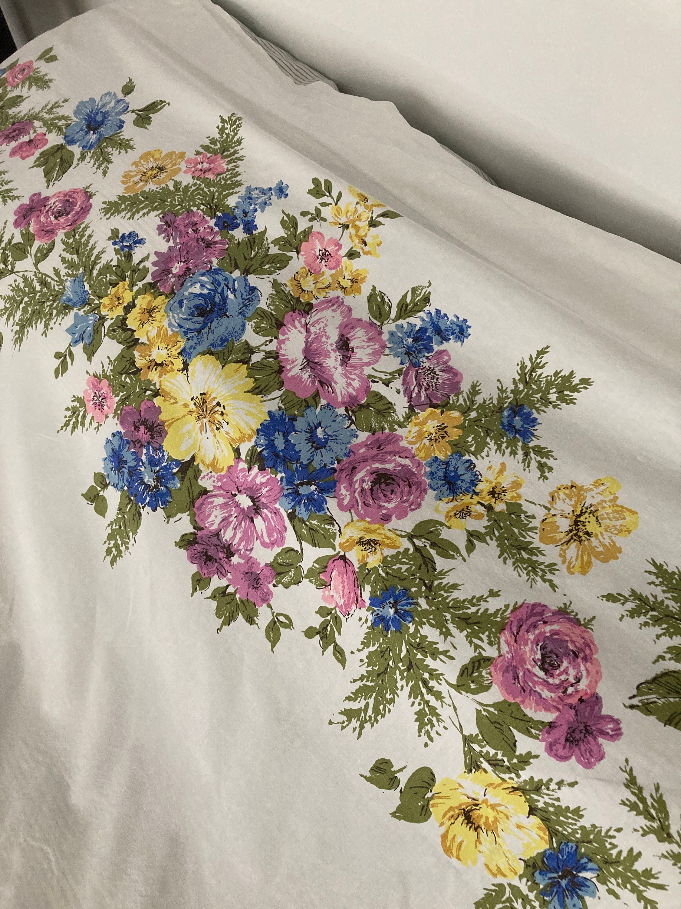 Vintage Bed Sheet Full Size - Etsy