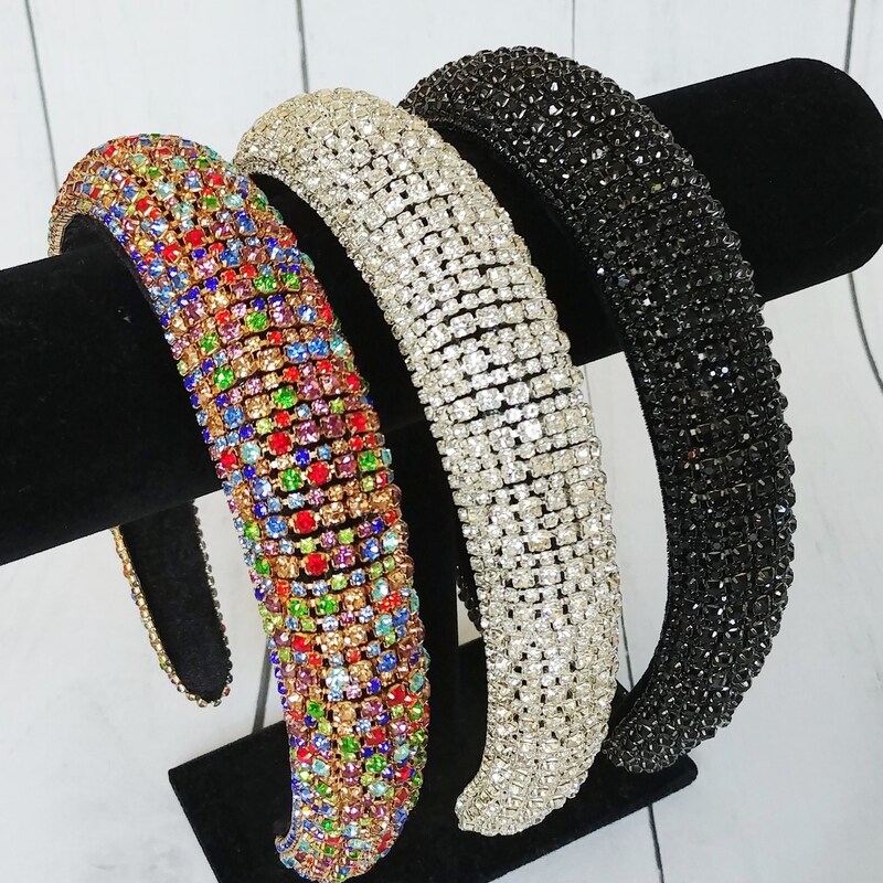 Jeweled Headbands - Etsy