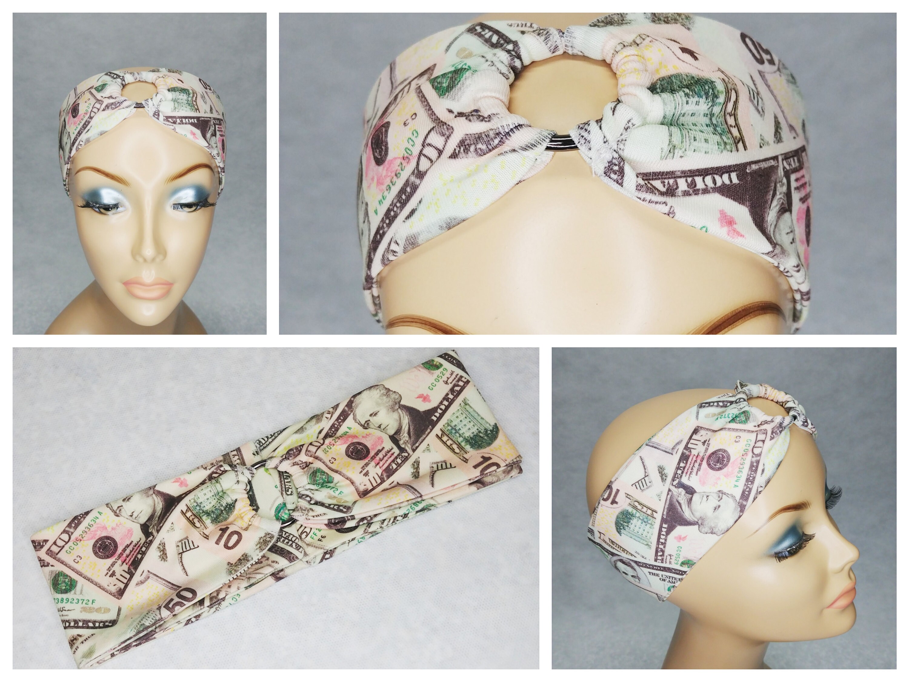 Headband for Women, Headband With Ring, Turban Headband, Turban Scarf ...
