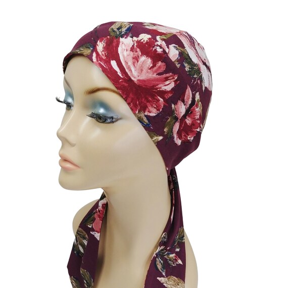 Chemo Headwear Cancer Head Covering Hair Scarf for Woman | Etsy