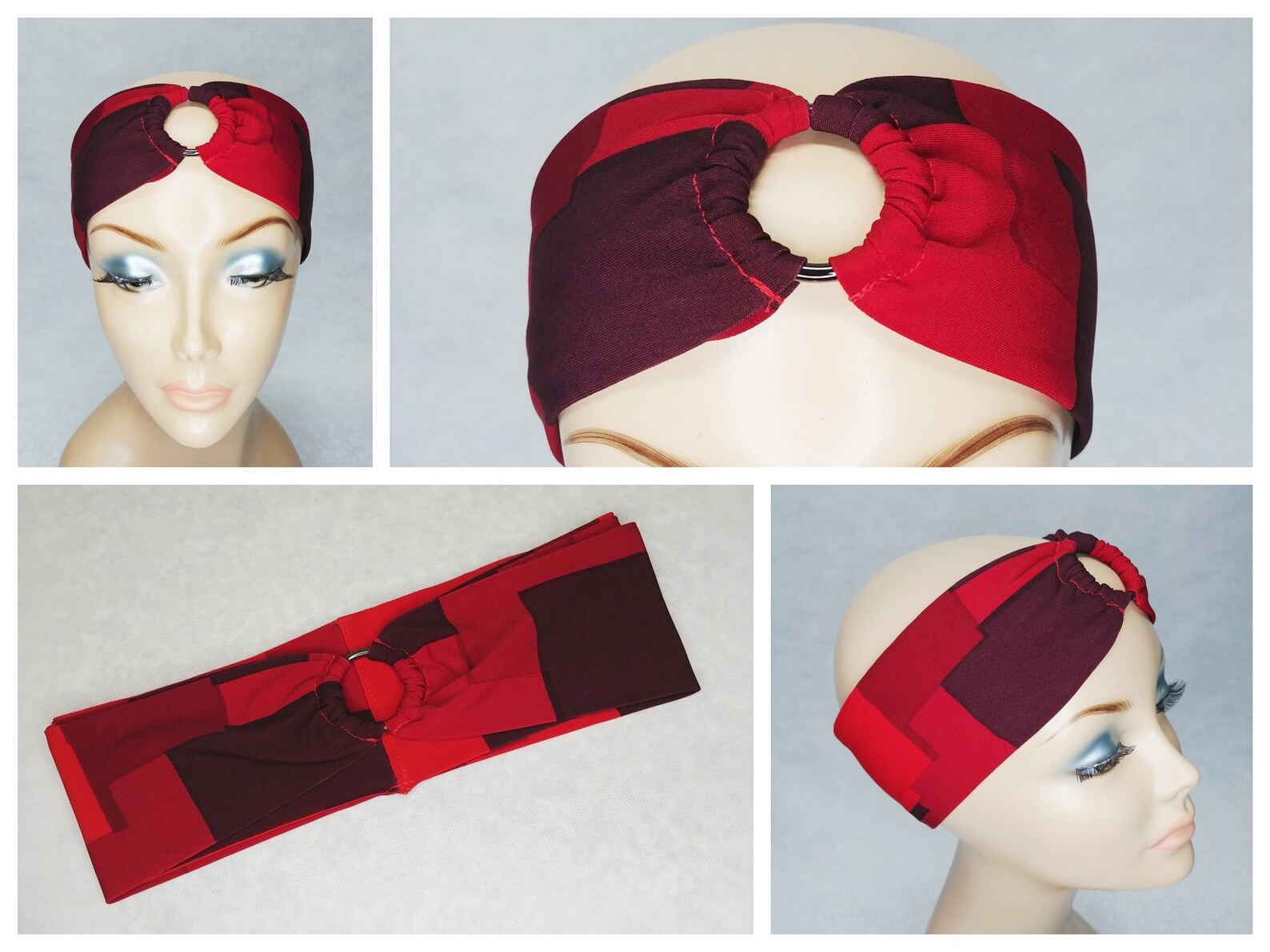 Headband for Women, Headband With Ring, Turban Headband, Turban Scarf ...