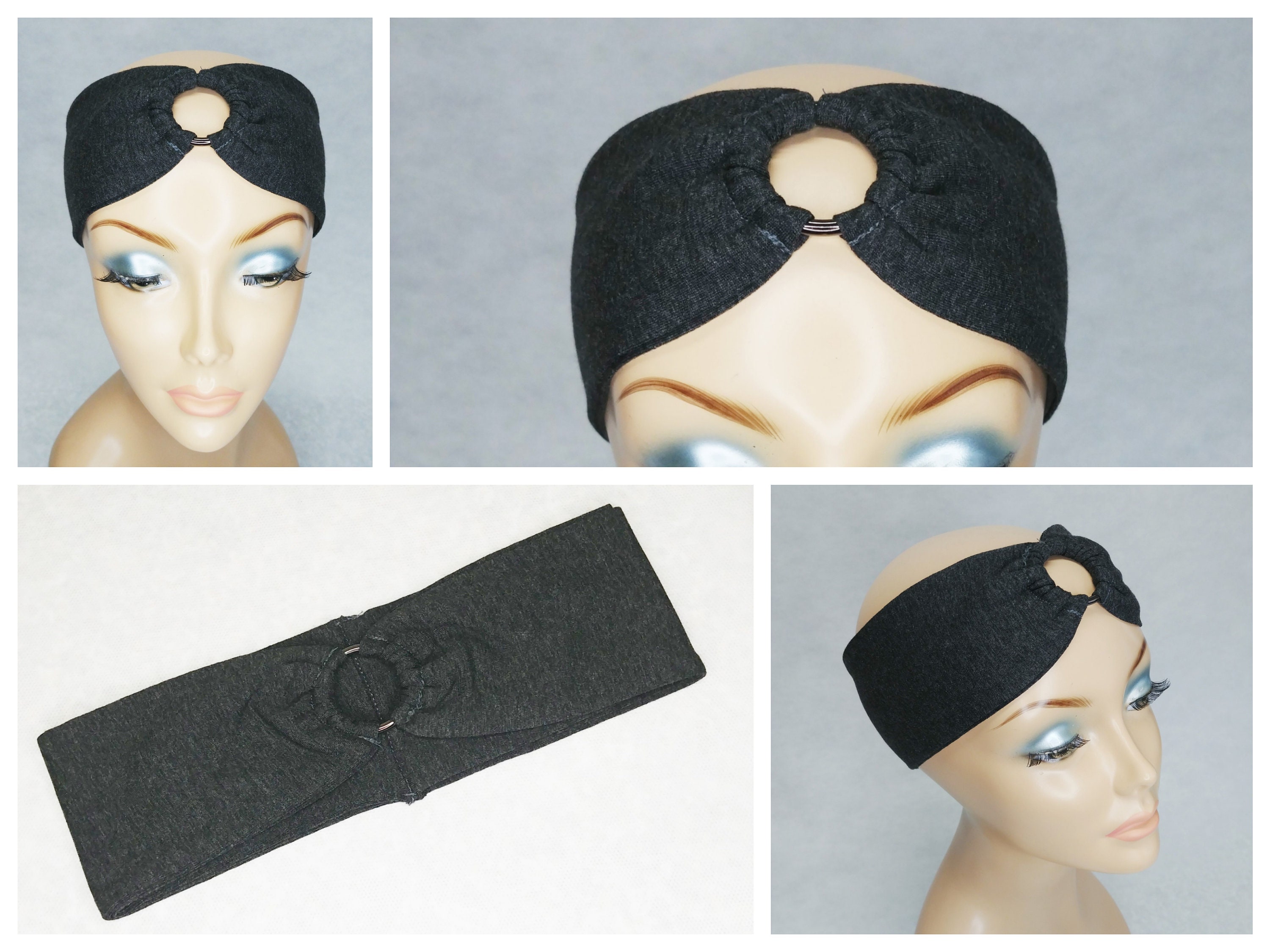 Headband for Women, Headband With Ring, Turban Headband, Turban Scarf ...