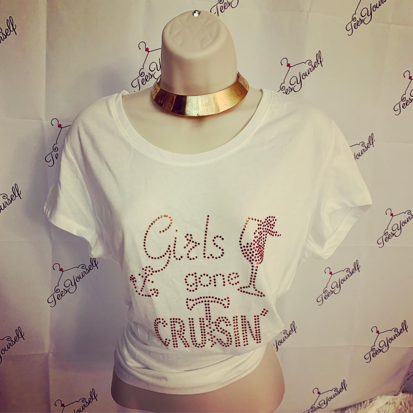 Girls Gone Cruisin Rhinestone Shirt, Cruise T-shirt, Bling Cruise Shirt ...