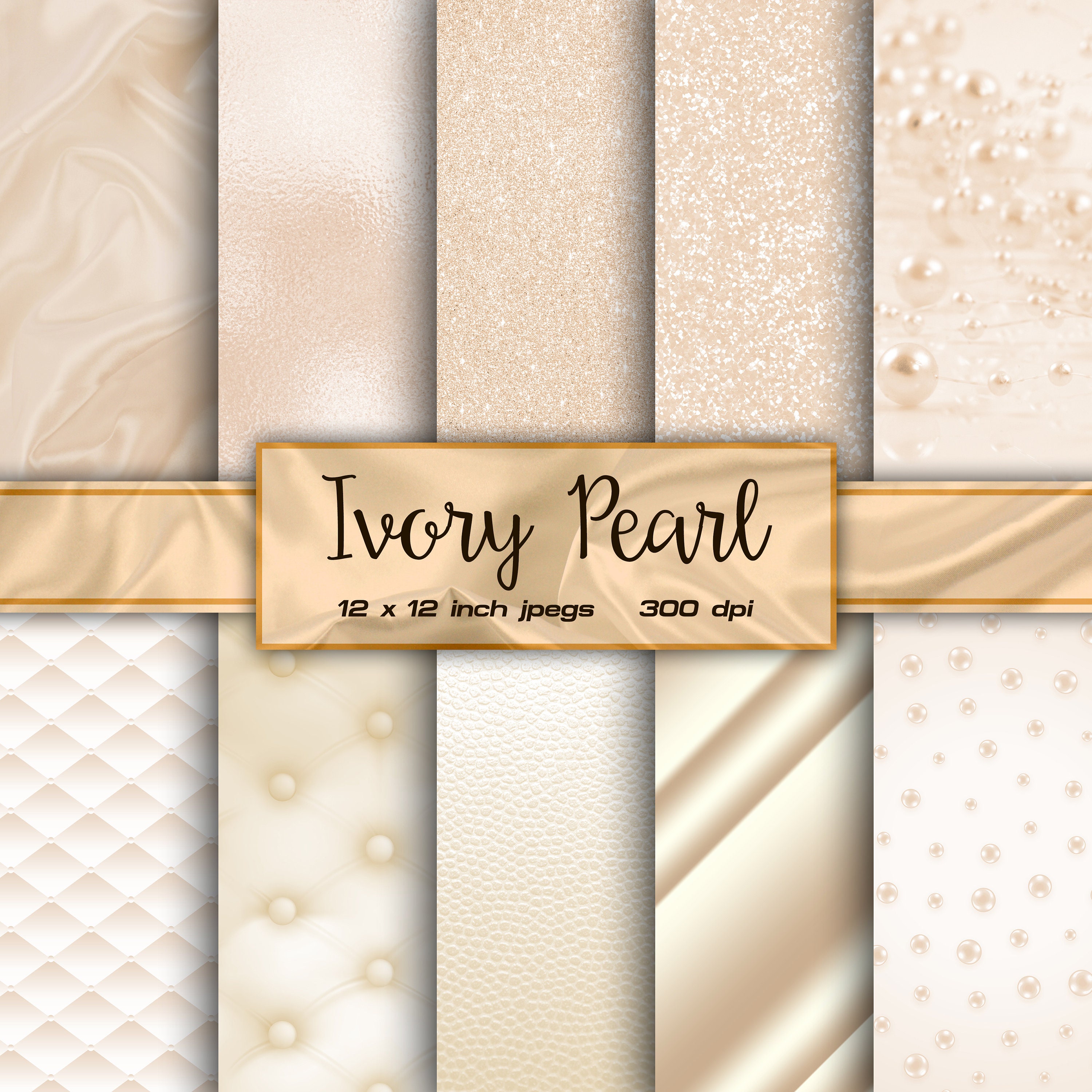Ivory Paper Background