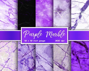 Marble Digital Paper Stone Digital Paper Mixed Colors - Etsy