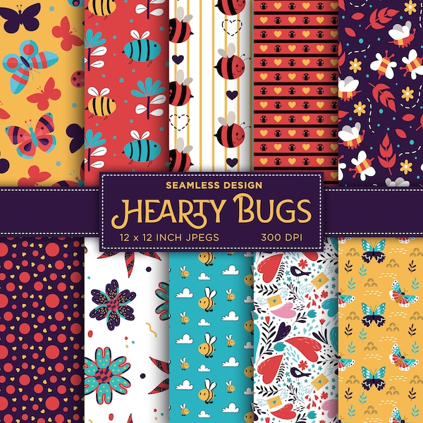 Red and Teal Digital Paper - Etsy