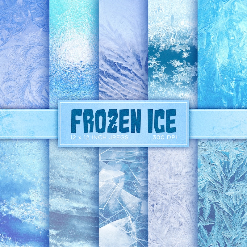 Frozen Background - Etsy