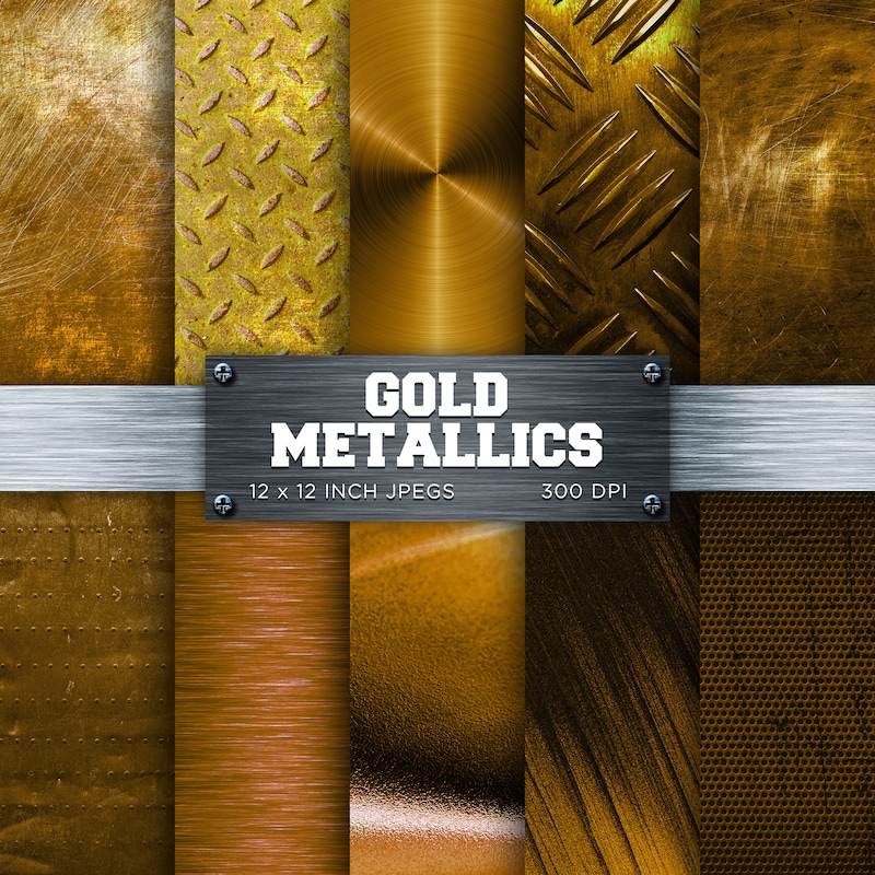 Metallic Gold Paper - Etsy