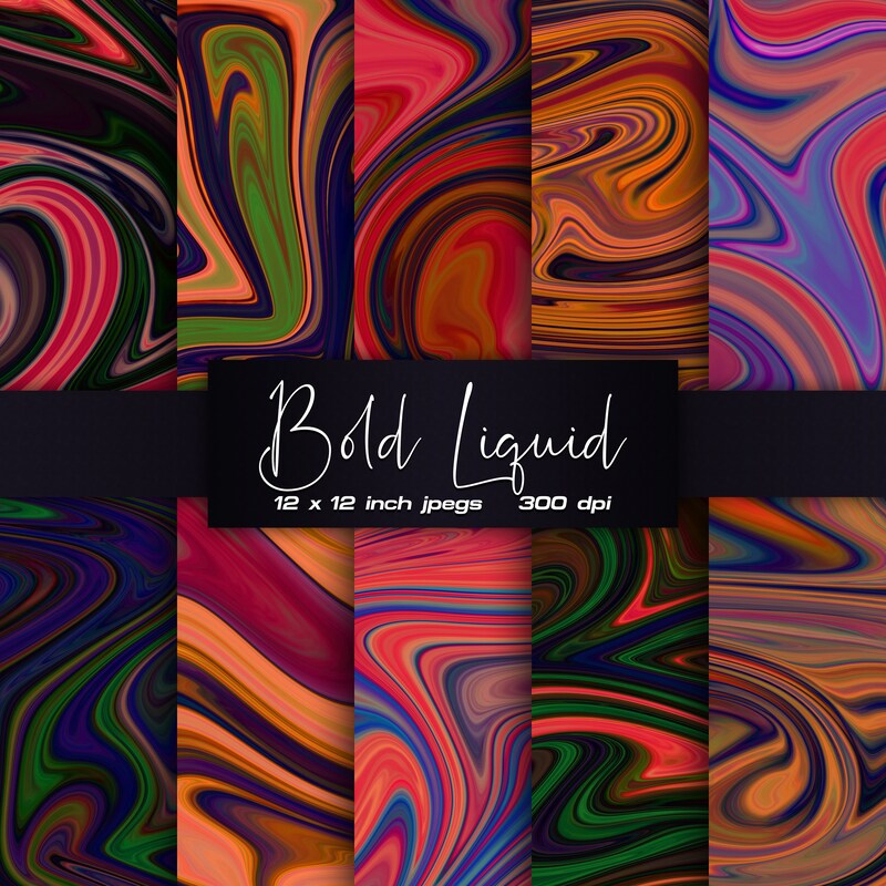 Liquid Paper Art - Etsy