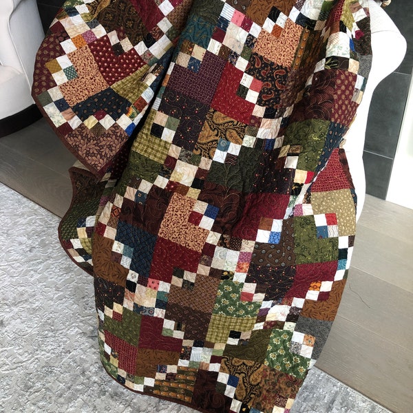 Scrappy Patchwork - Etsy