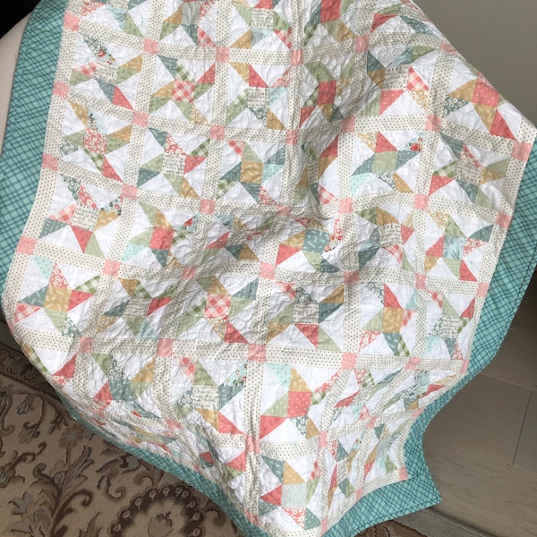 Gingham Quilt - Etsy