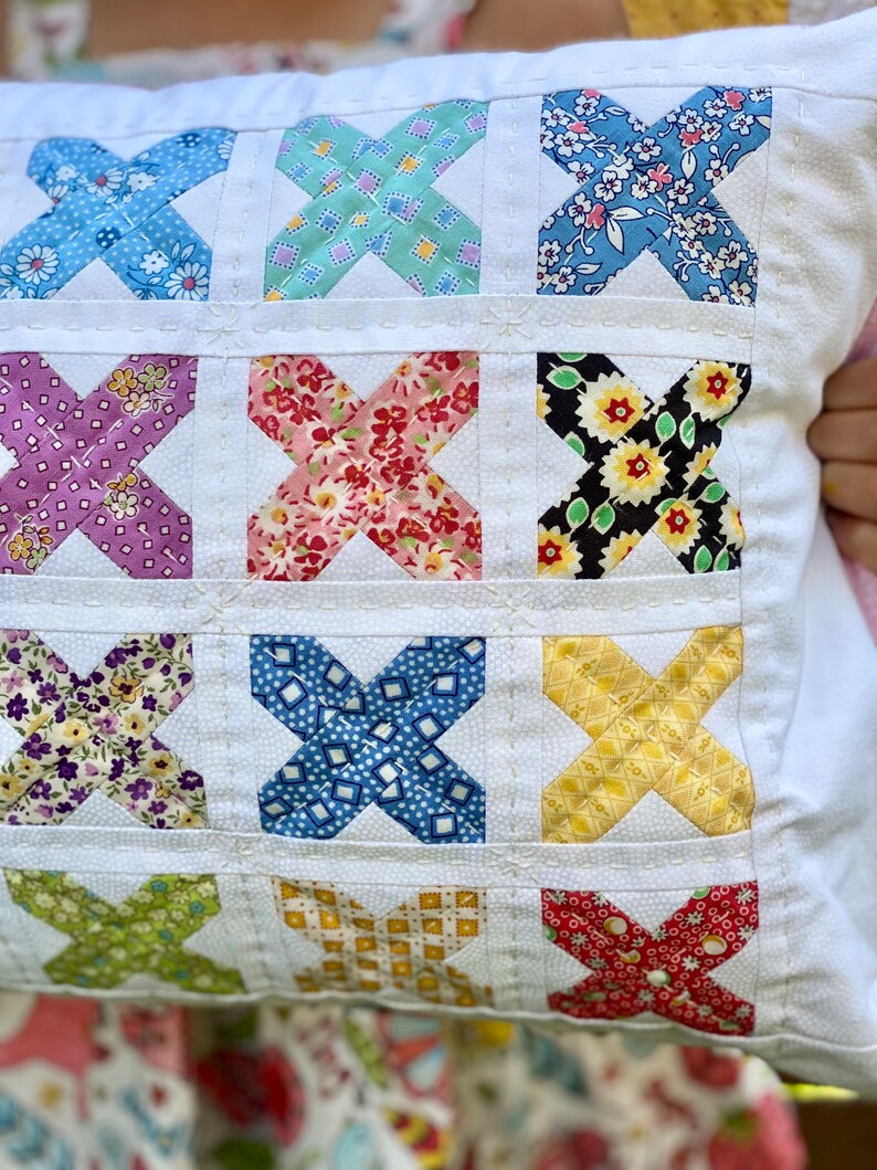 Hand Quilted Pillow - Etsy