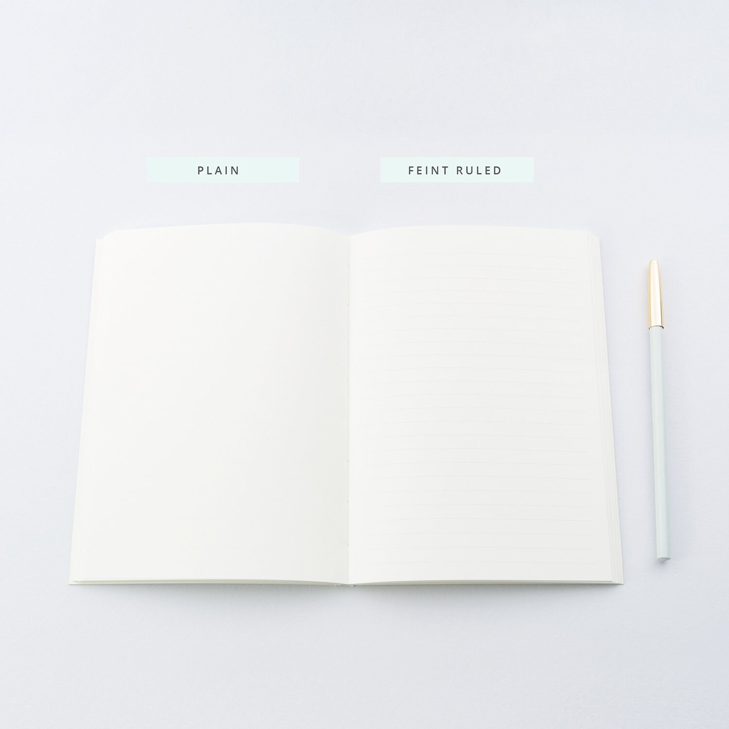 Custom Brand Notebooks, Personalized in Embossed Mirrored Gold Foil ...