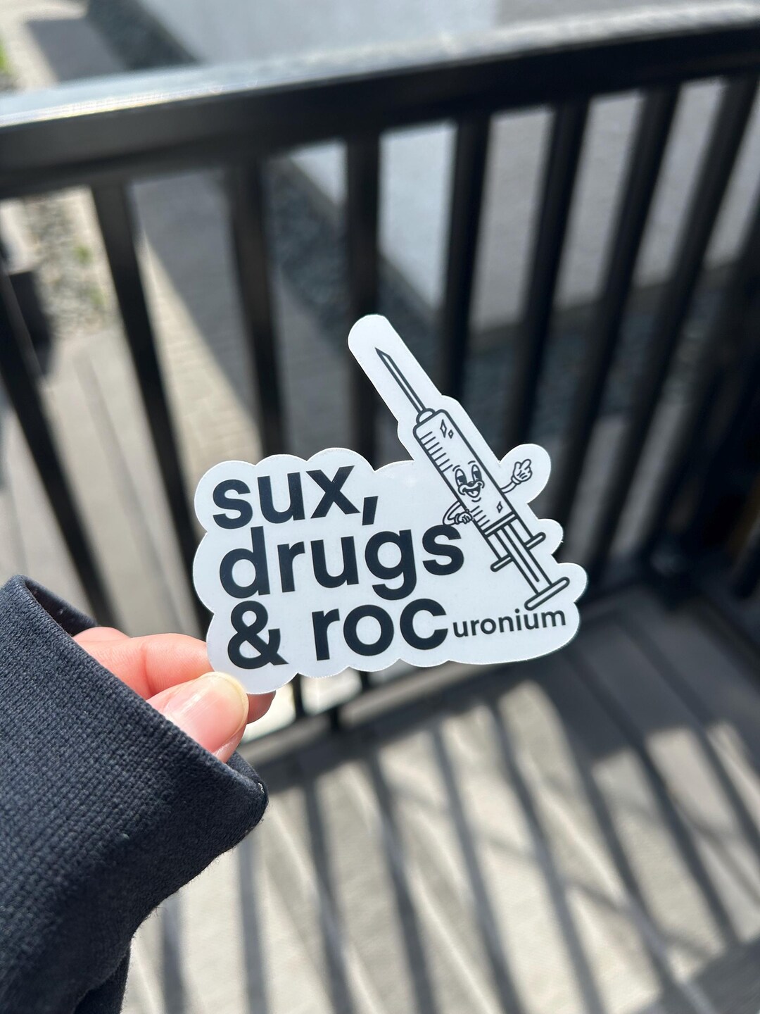 Sux, Drugs, and Rocuronium Sticker | Anesthesia Sticker | Medical ...