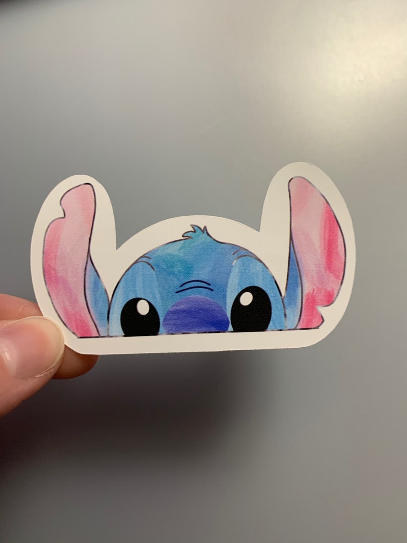 Peeking Stitch Sticker - Etsy
