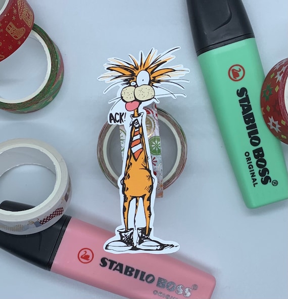 Bill the Cat Cartoon Sticker - Etsy