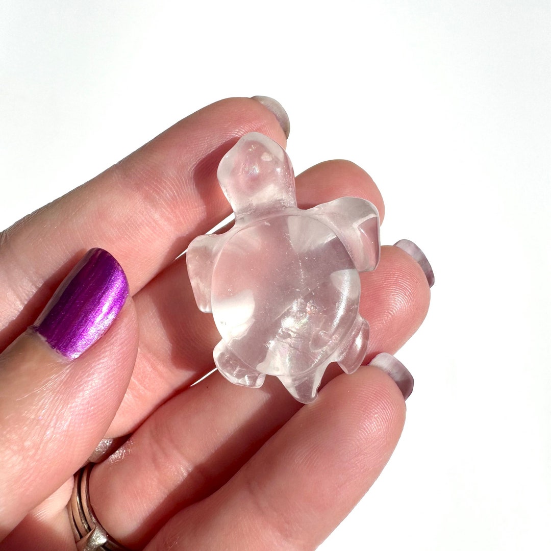 Day Dreams | Rare Blue Angel Feather Brazilian Carved Rainbow Quartz ...