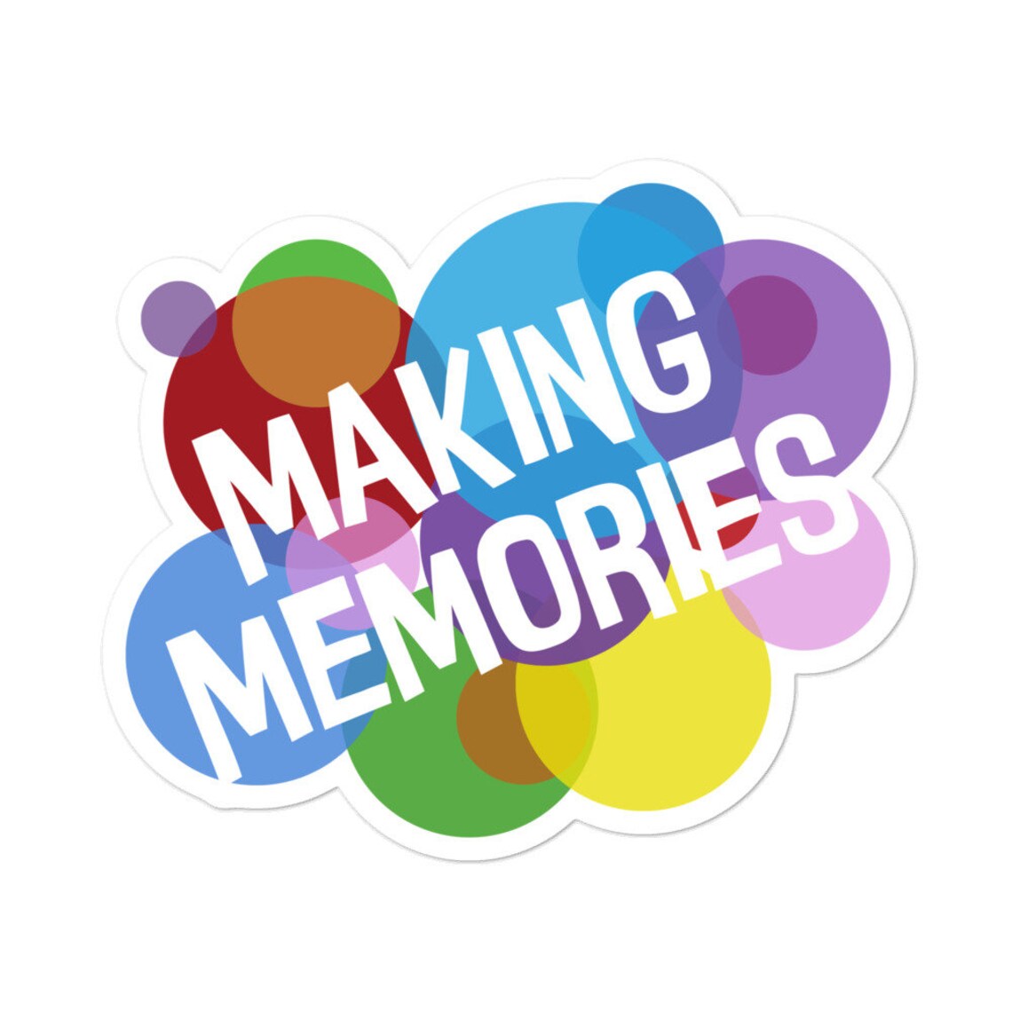 Making Memories Disney Pixar Inside Out Bubble-free stickers | Etsy