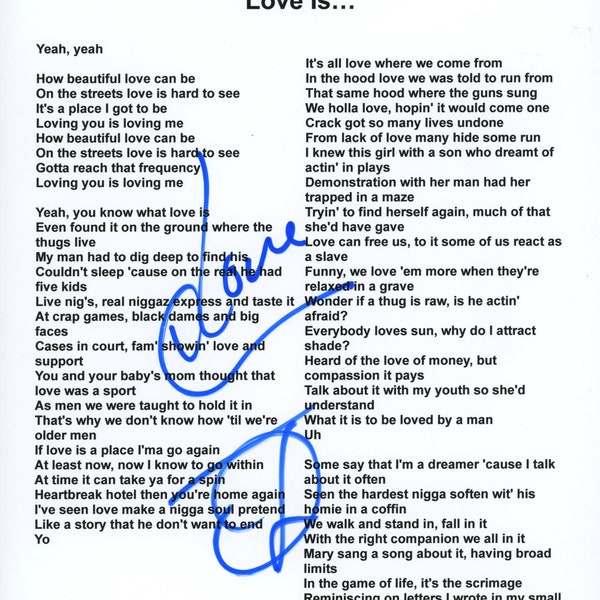 Hip Hop Rap Lyrics - Etsy