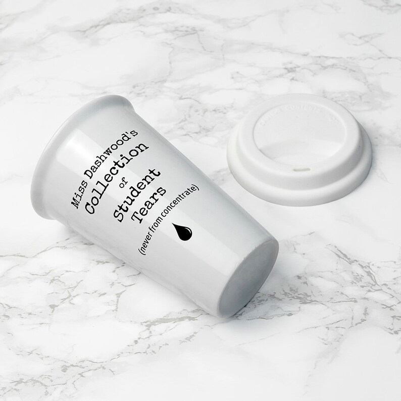 Personalised Student Tears Travel Mug Bespoke Eco Friendly - Etsy