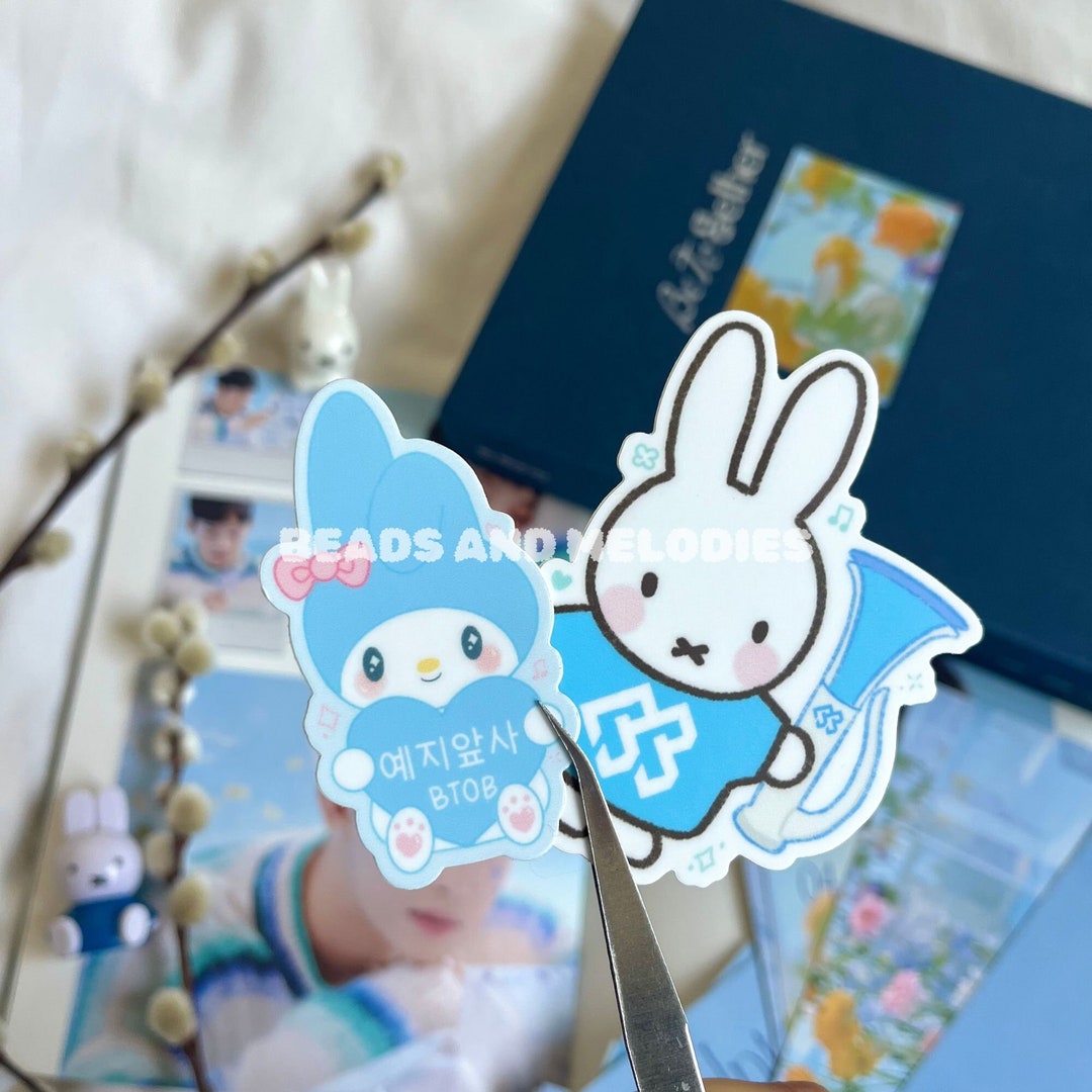 BTOB Miffy Sticker BTOB Melody Sticker Blue My Melo Sticker Yejiapsa ...