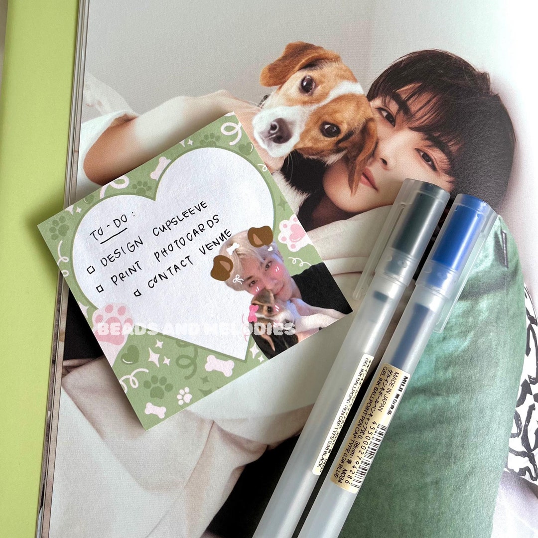 Wayv Xiaojun & Bella Sticky Notes NCT Wayv Merch Wayv Memo Pad Kpop ...