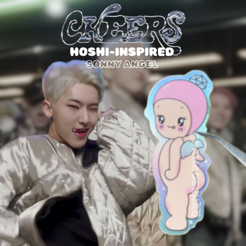 Seventeen Sonny Angel Holographic Sticker Hoshi Cheers Sticker ...