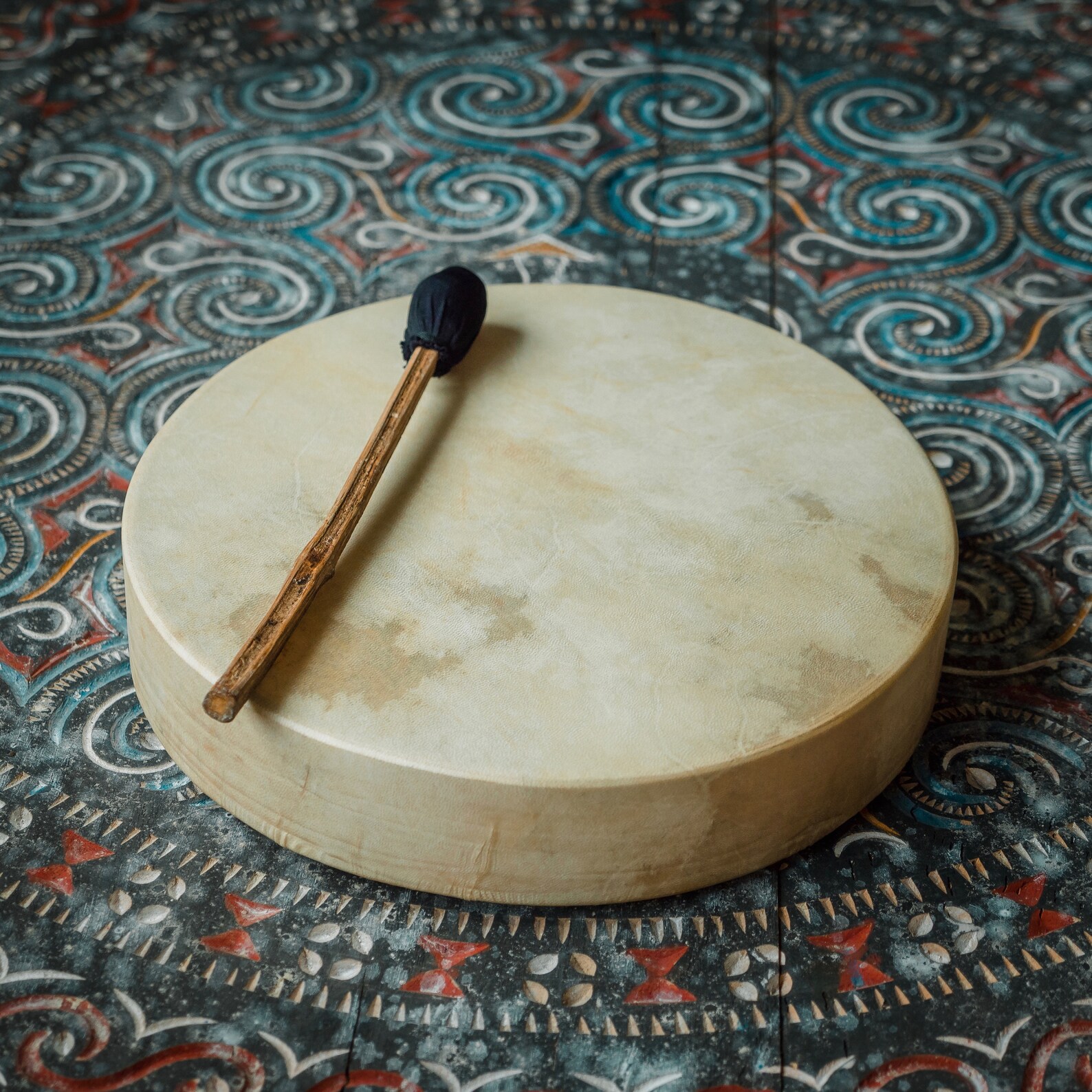 Shamanic Musical Instrument Drum Traditionally Rawhide - Etsy