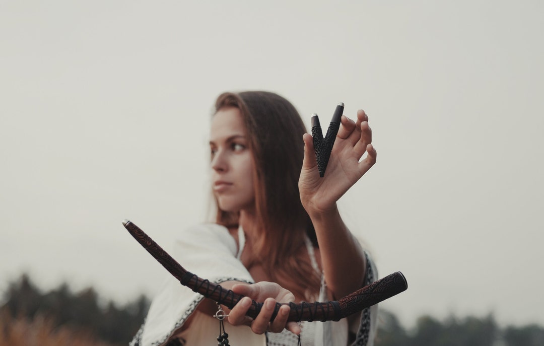 Tepi Kuripe Pipe for Hape Snuff - Wooden Smoking Pipe for Herbal ...