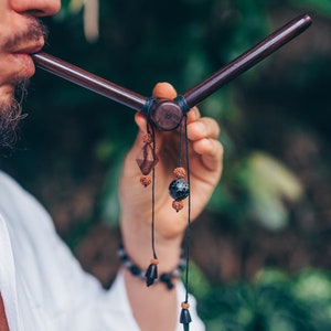 Transformer Rapé Kuripe Tepi Pipe Shamanic Tools Hapeh - Etsy