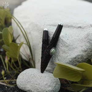 Tepi Kuripe Pipe for Hape Snuff Wooden Smoking Pipe for Herbal Medicine ...