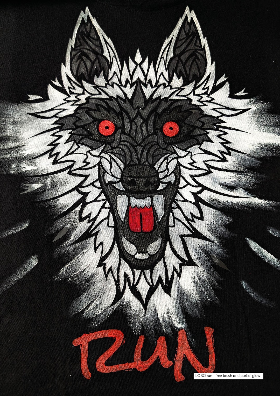 LOBO Run (death Wolf) - Etsy