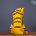 Bengal Tiger Paper Model ,papercraft , DIY , Low Poly , PDF Papercraft ...